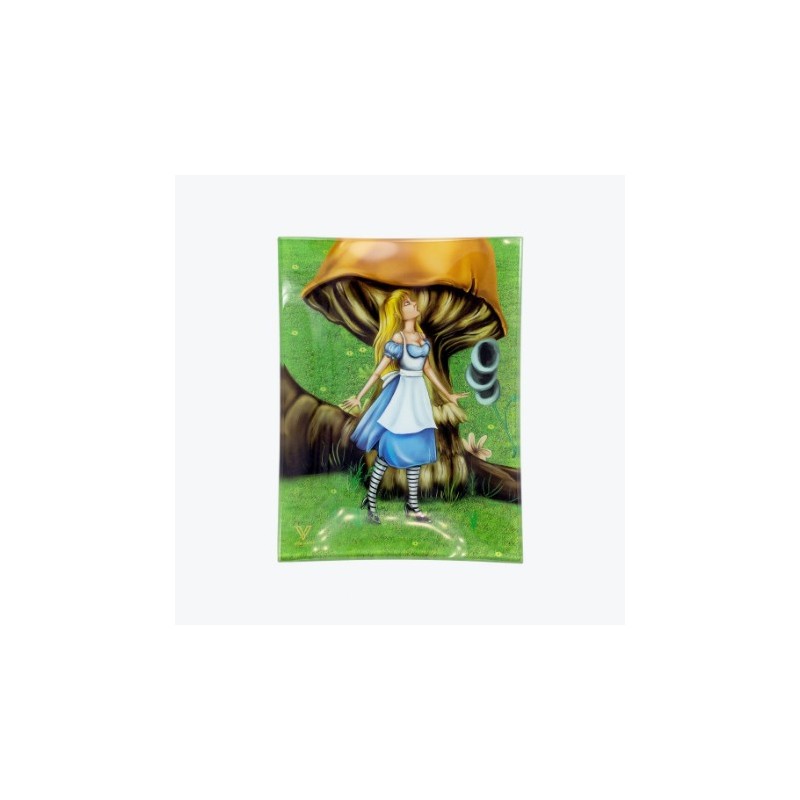VASSOIO DI VETRO PICCOLO - ALICE – I semi della discordia